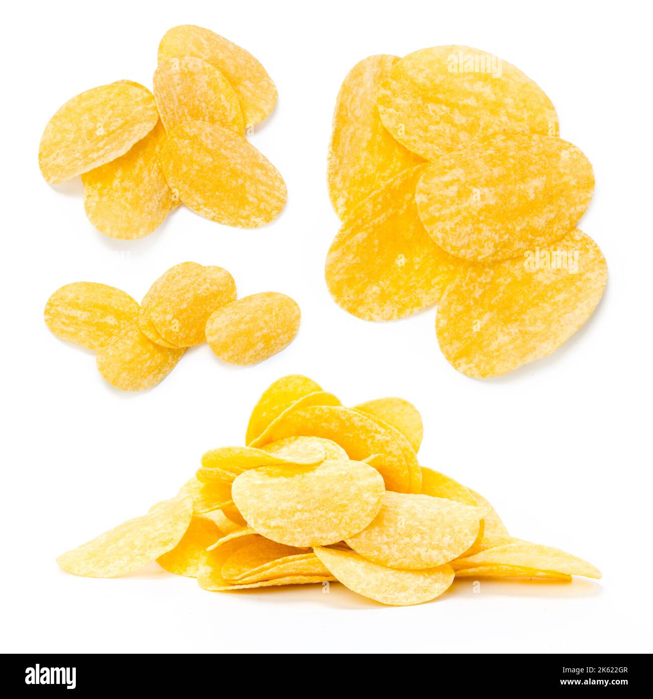 Snack collection isolated on white background collage Stock Photo - Alamy