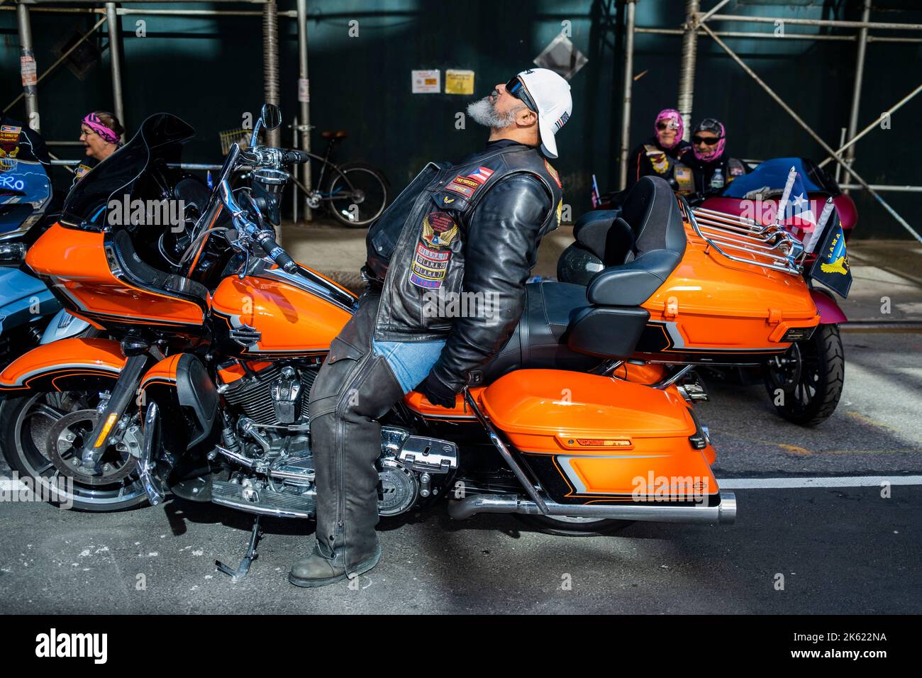 New York, New York, USA. 9th Oct, 2022. The Hispanic Day Parade NYC is ...