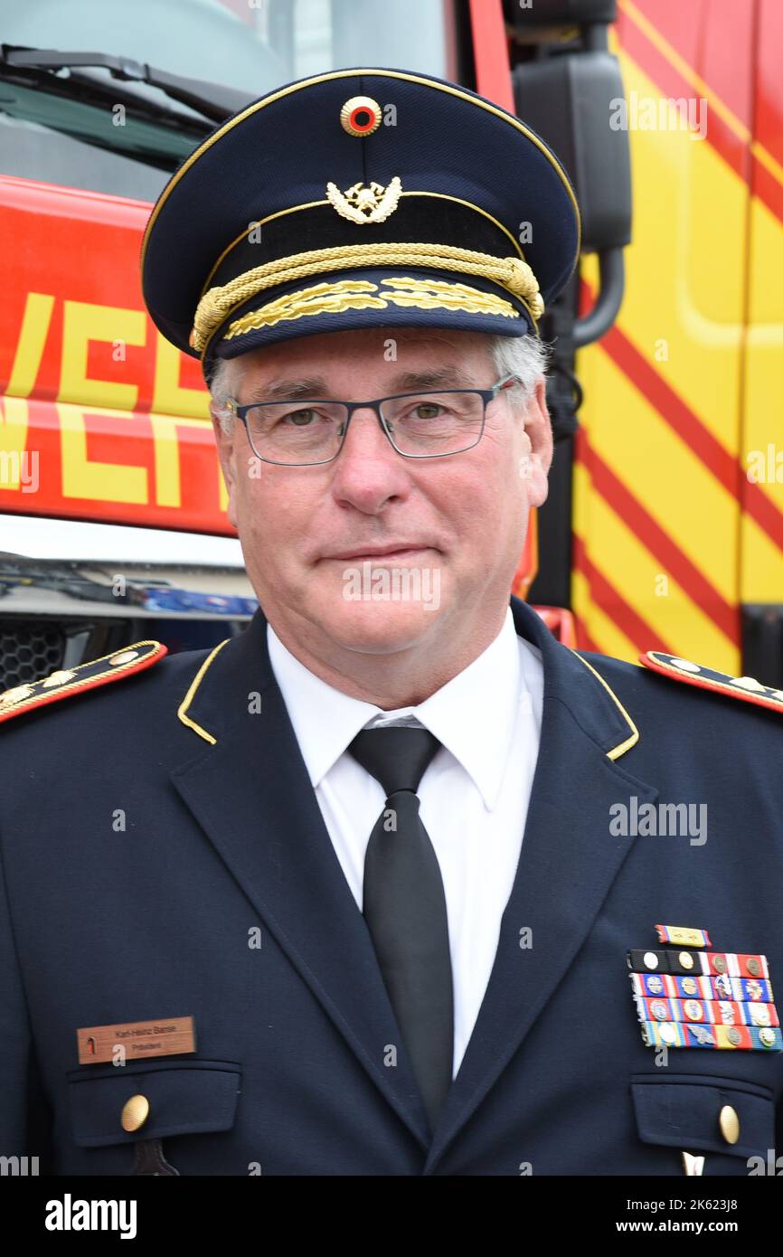 Murnau, Germany. 11th Oct, 2022. Karl-Heinz Banse, President of the ...