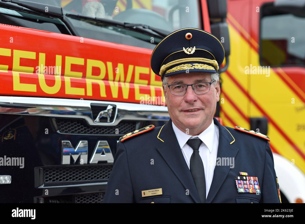 Murnau, Germany. 11th Oct, 2022. Karl-Heinz Banse, President of the ...