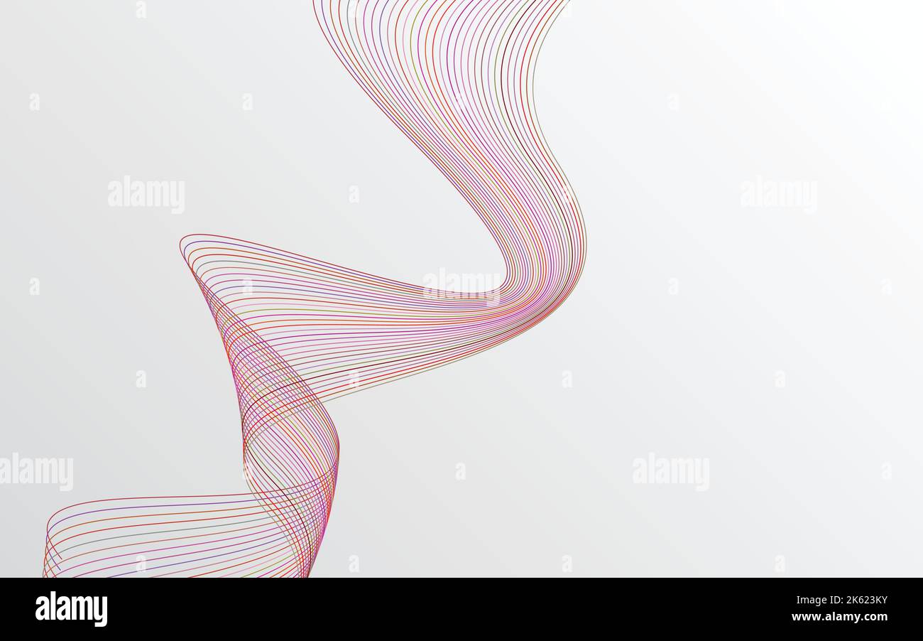 Curved diagonal lines Stock Vector Images - Alamy