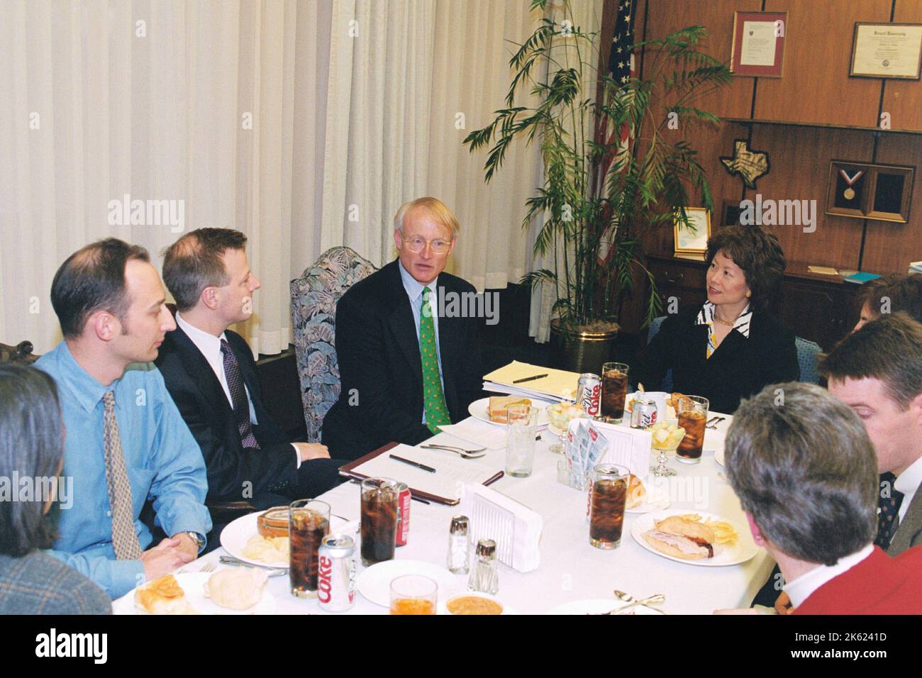 Office of the Secretary - Secretary Elaine Chao with Mike Porter ...