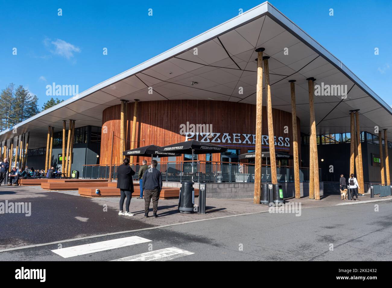Fleet Services, Welcome Break motorway service station on the M3 ...