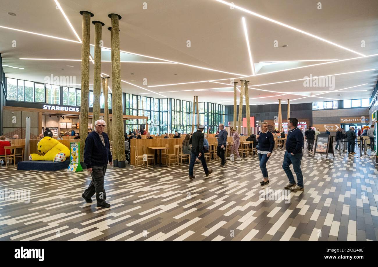 Fleet Services, Welcome Break motorway service station on the M3 ...