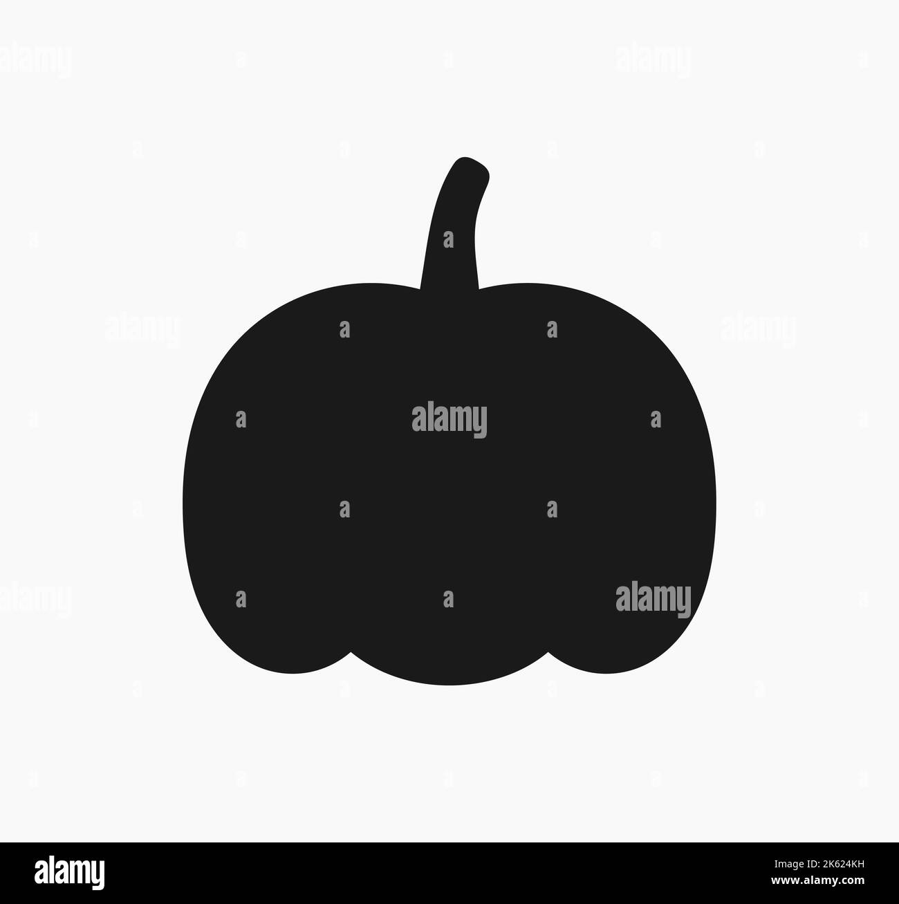 Pumpkin icon symbol. Vector illustration Stock Vector Image & Art - Alamy