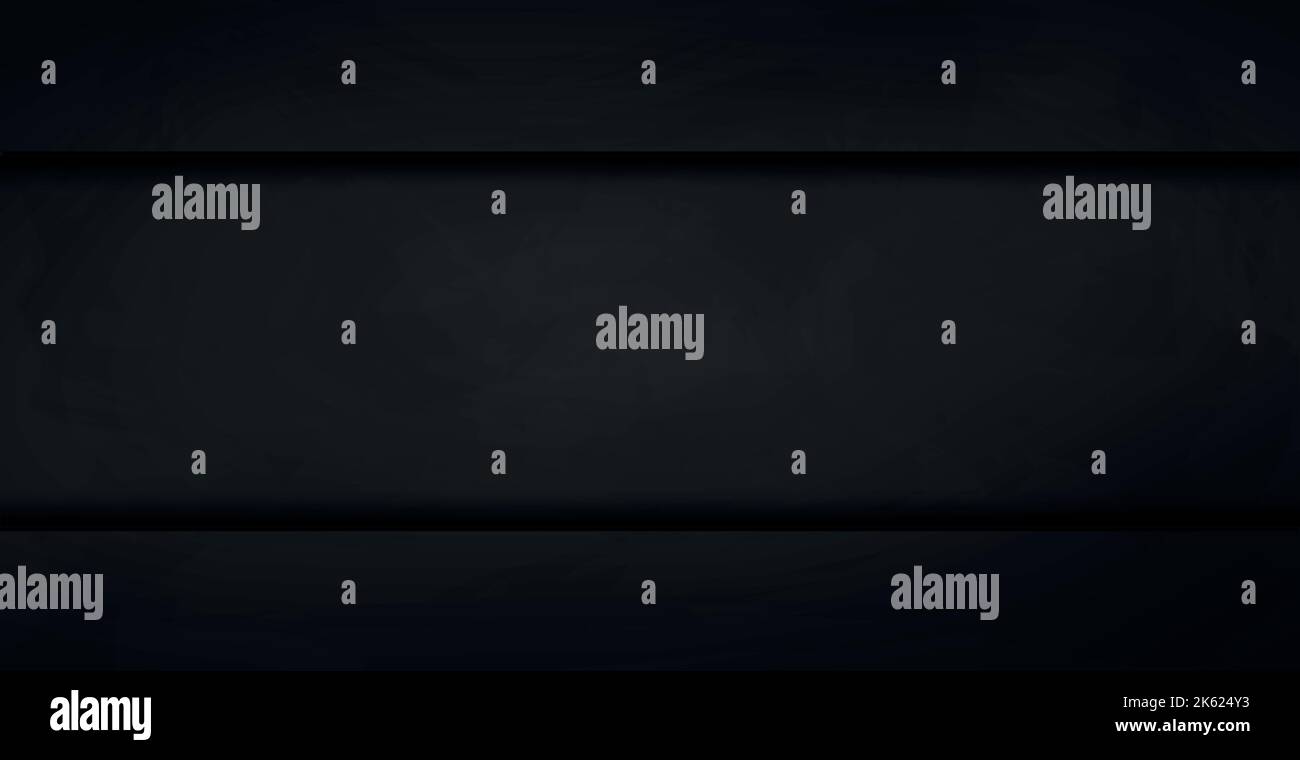 Black abstract textured grunge background wall with horizontal stripes ...