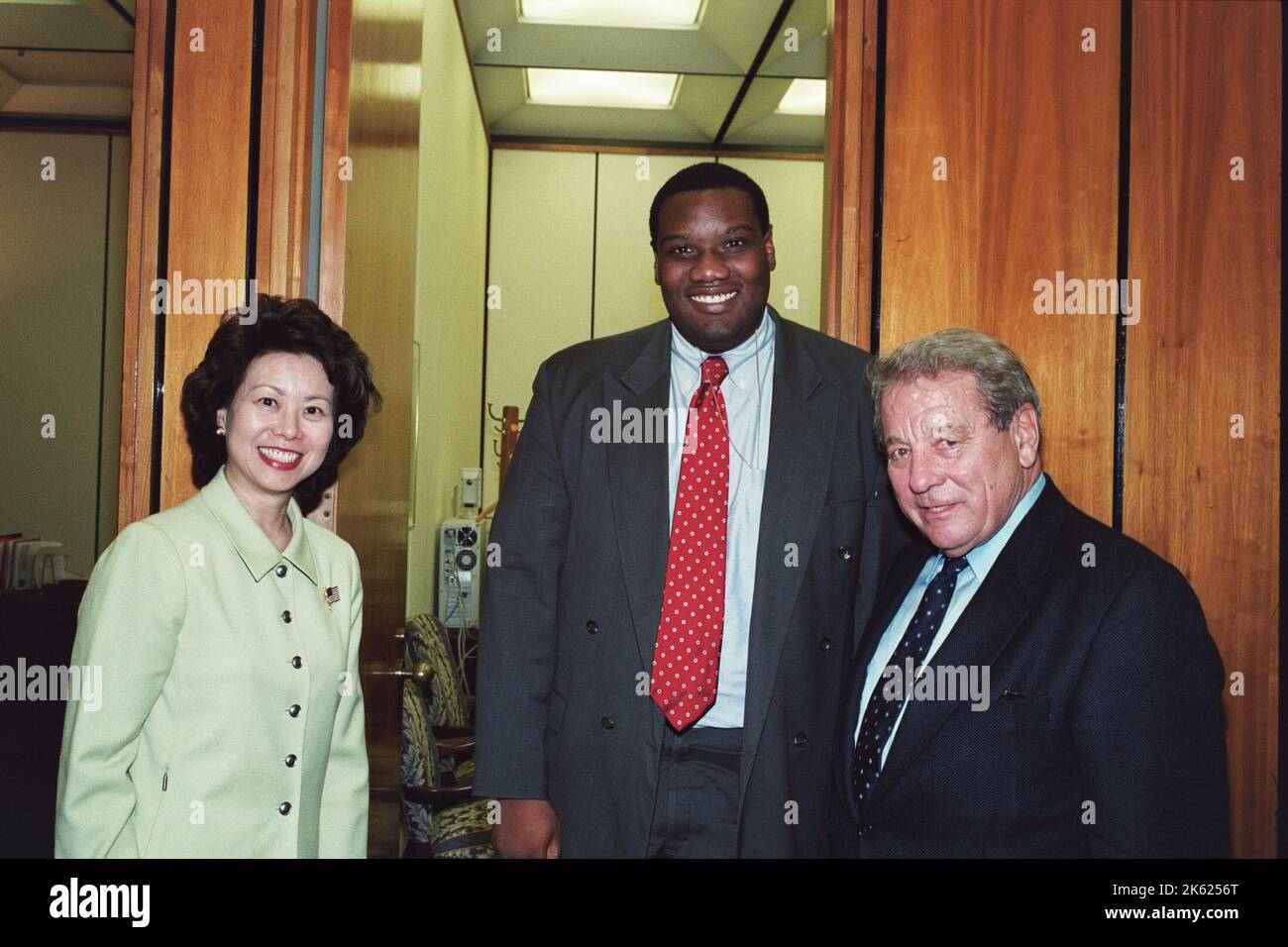 Office of the Secretary - Secretary Elaine Chao with Cong Norwood and ...