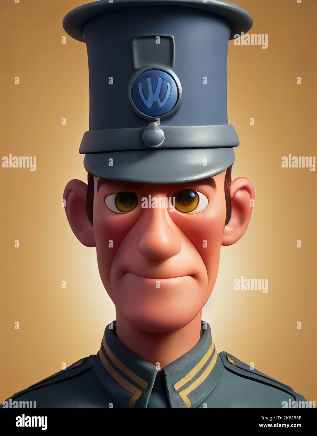 3d digital render funny cartoon hi-res stock photography and images - Alamy