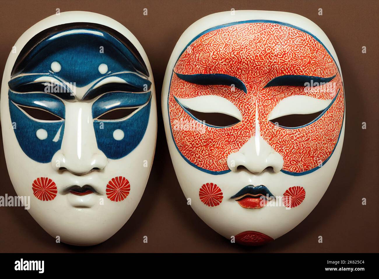Kabuki theater character hi-res stock photography and images - Alamy