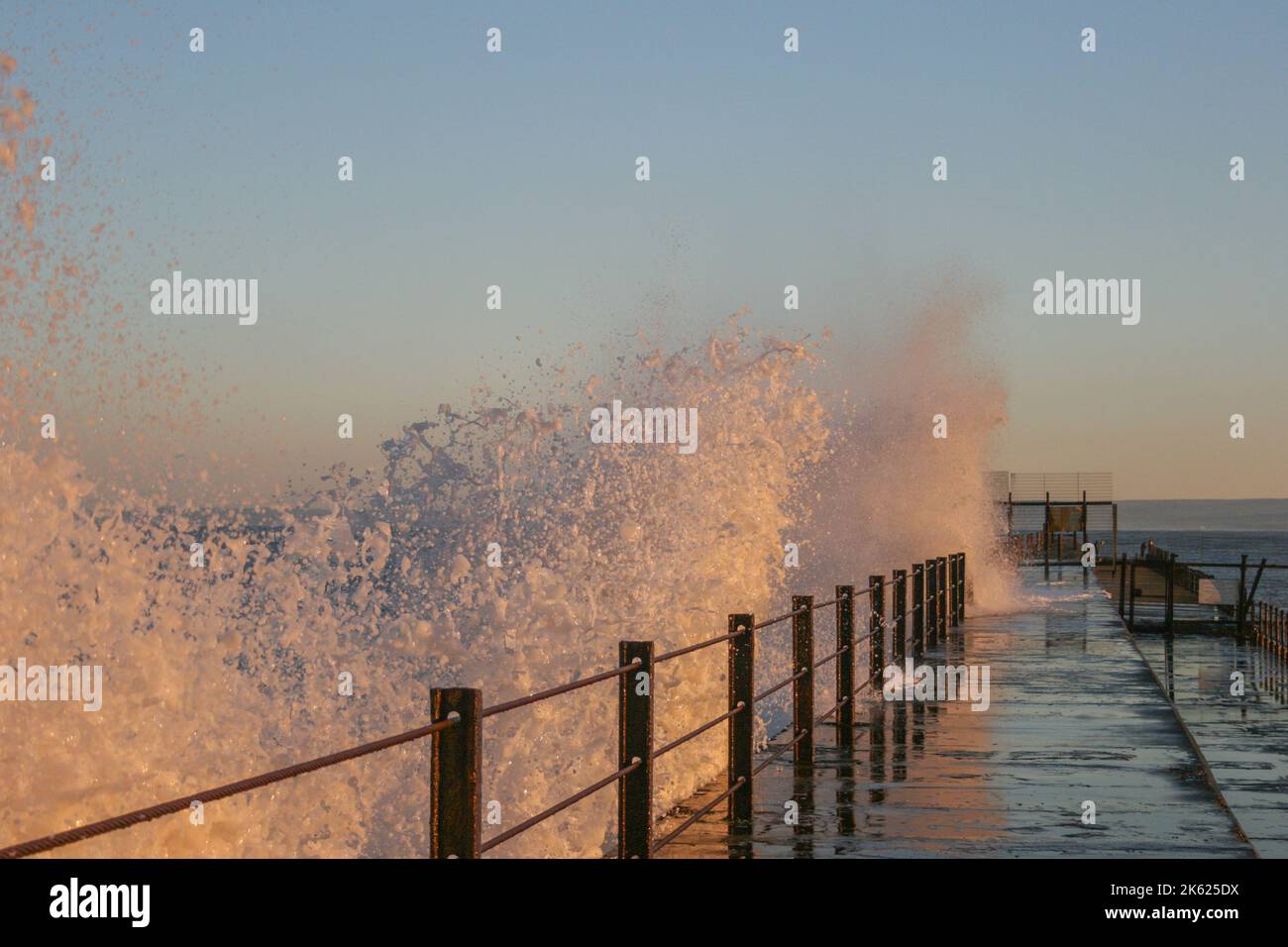 Heugh breakwater hi-res stock photography and images - Alamy