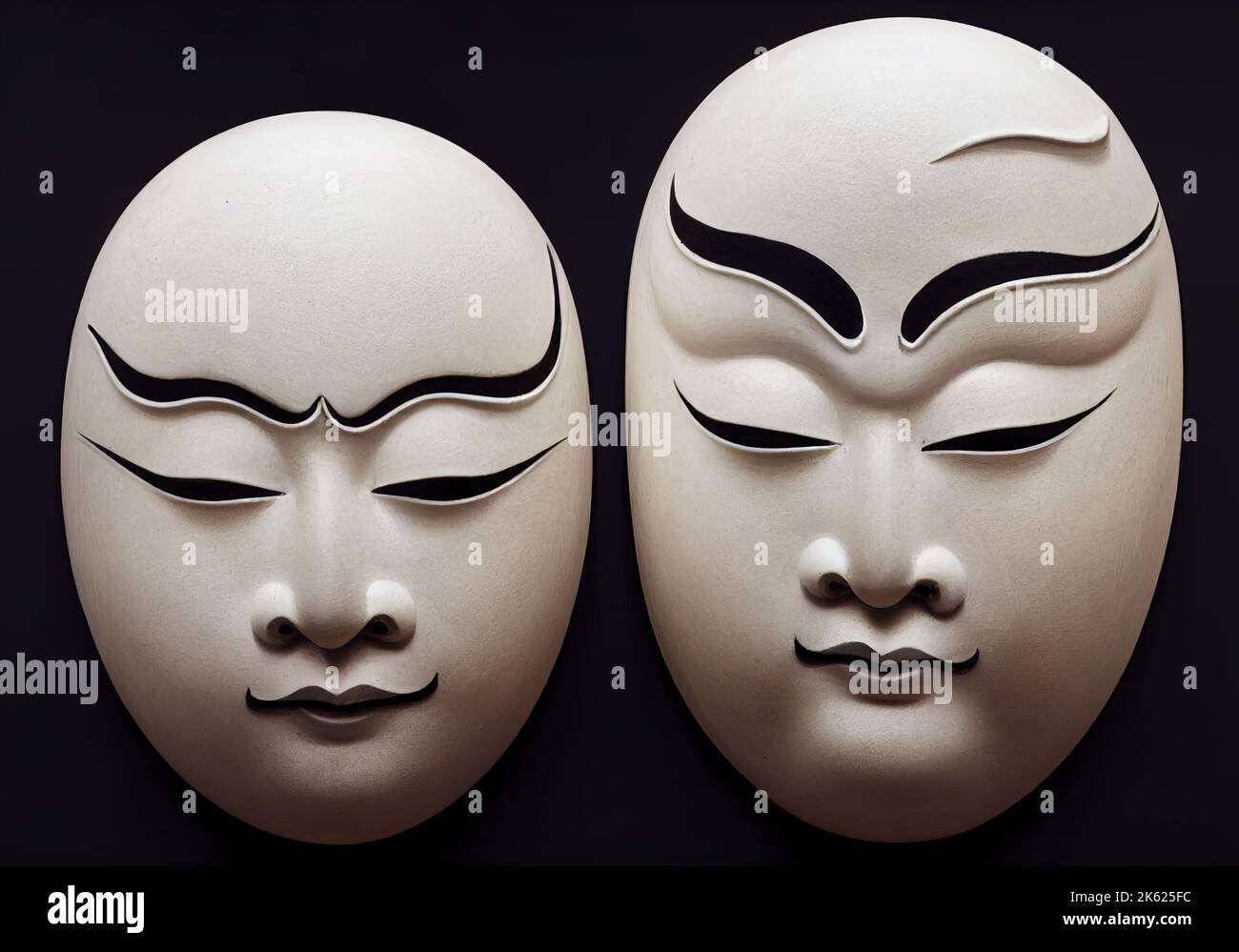 Kabuki theater character hi-res stock photography and images - Alamy