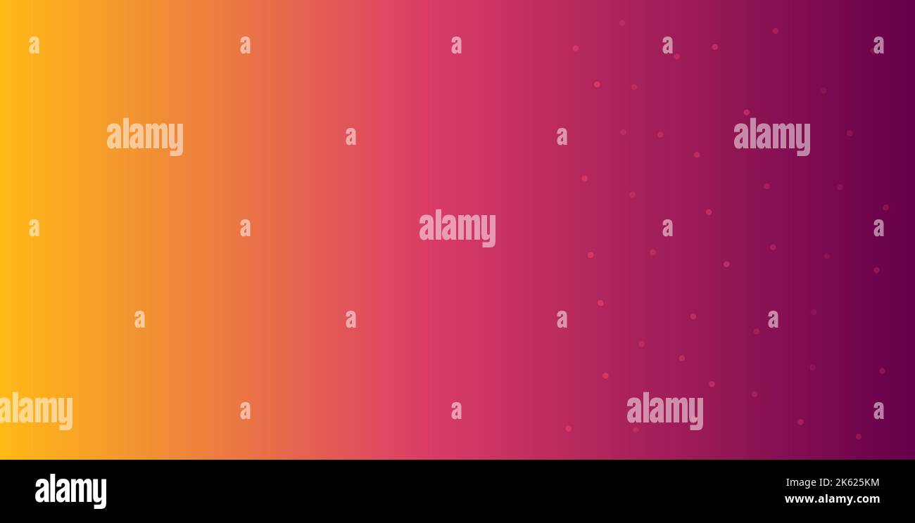 Yellow, pink and purple gradient with magic dots background. Vector ...