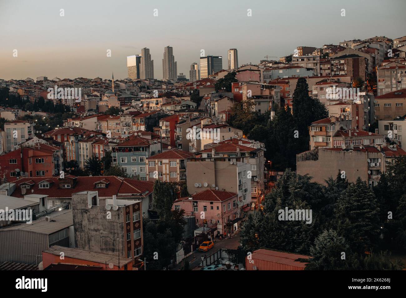 ISTANBUL, TURKEY - September 15 2022: Beautiful view of Istanbul city ...