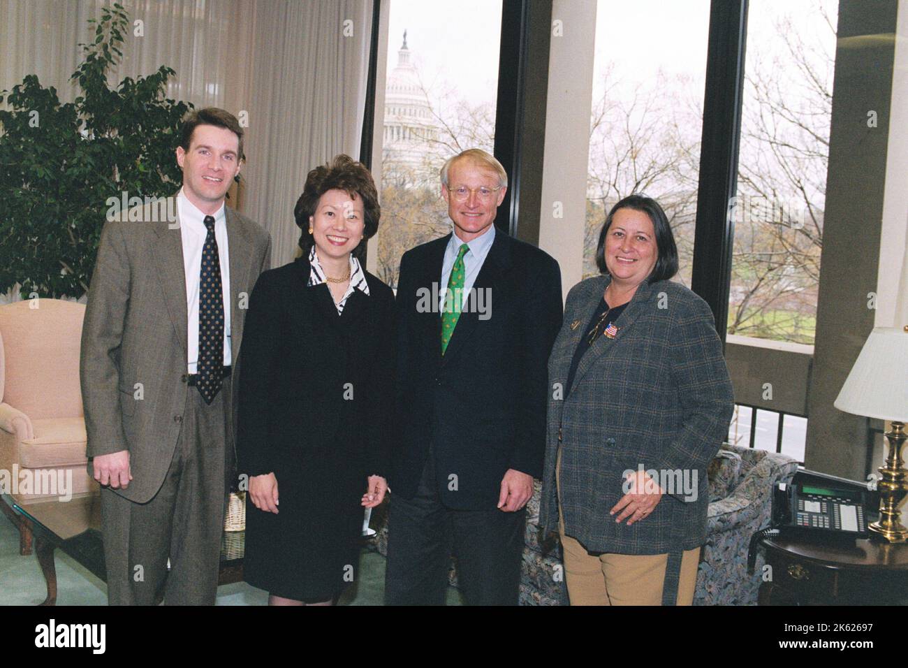 Office of the Secretary - Secretary Elaine Chao with Mike Porter ...