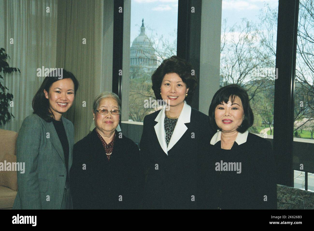 Office of the Secretary - Secretary Elaine Chao with Mina Nguyen and ...