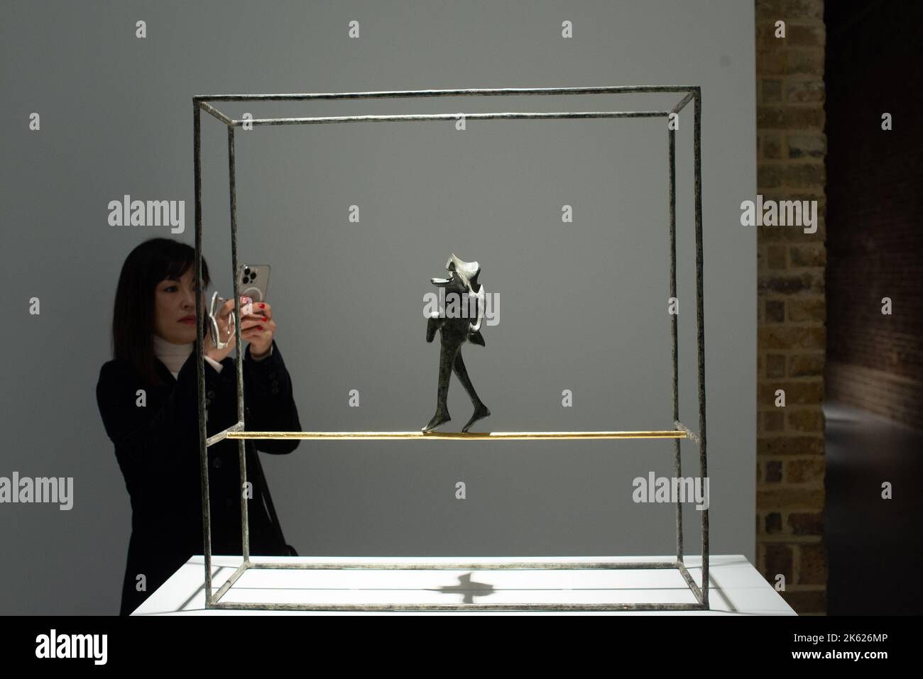 Novelist and poet barbara chase riboud on display at serpentine hi-res ...