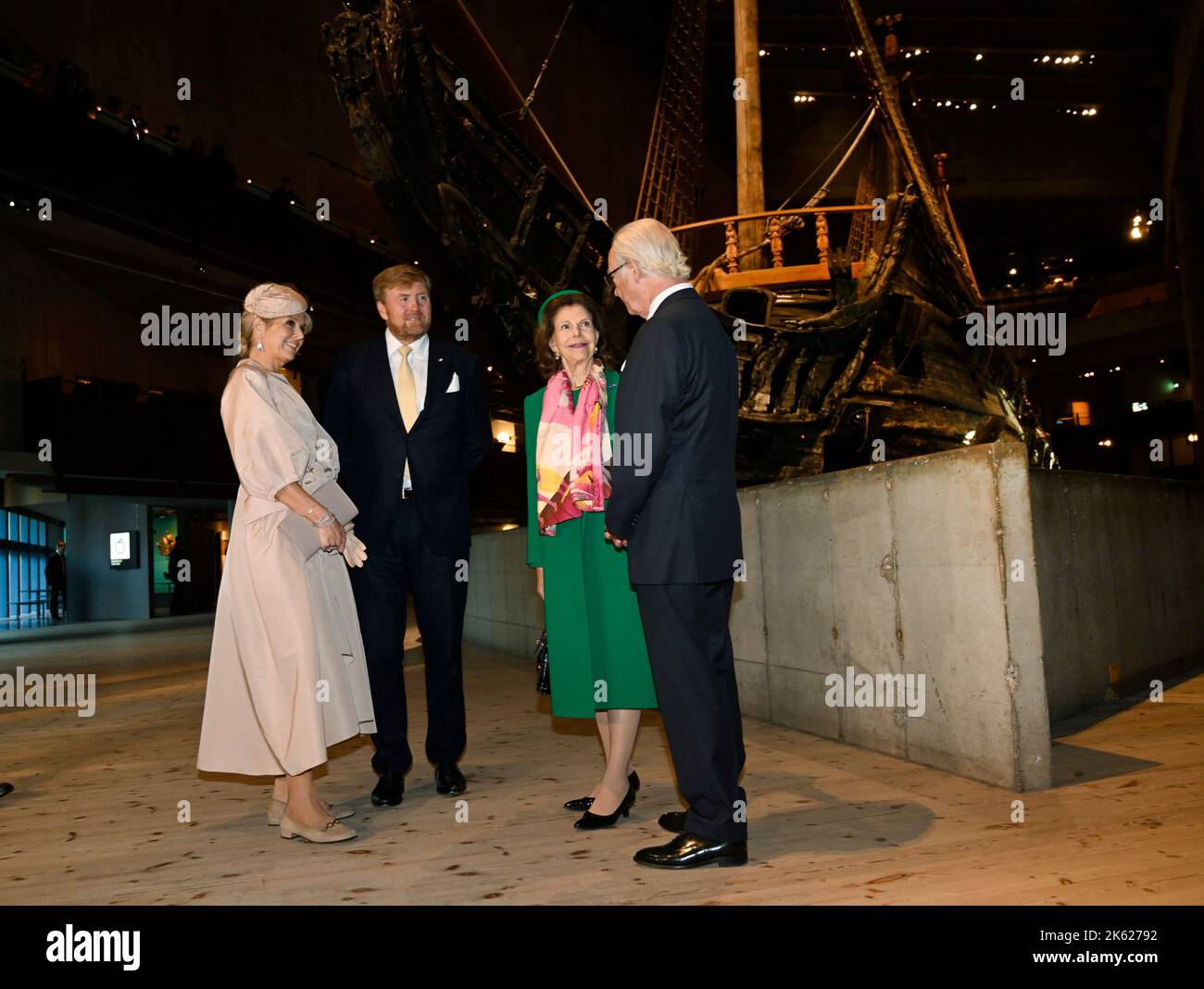 STOCKHOLM 20221011Kung Willem-Alexander och drottning Máxima besöker ...