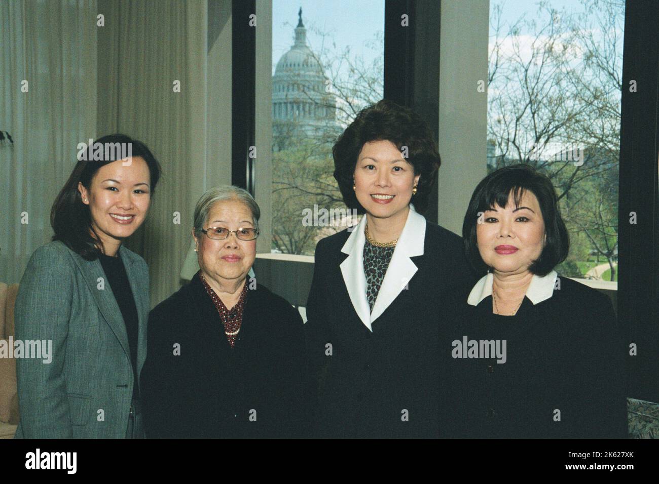 Office of the Secretary - Secretary Elaine Chao with Mina Nguyen and ...