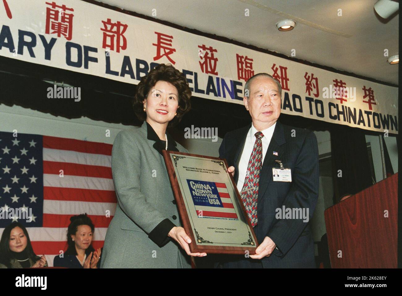 Office of the Secretary - Secretary Elaine Chao at Chinatown in New ...