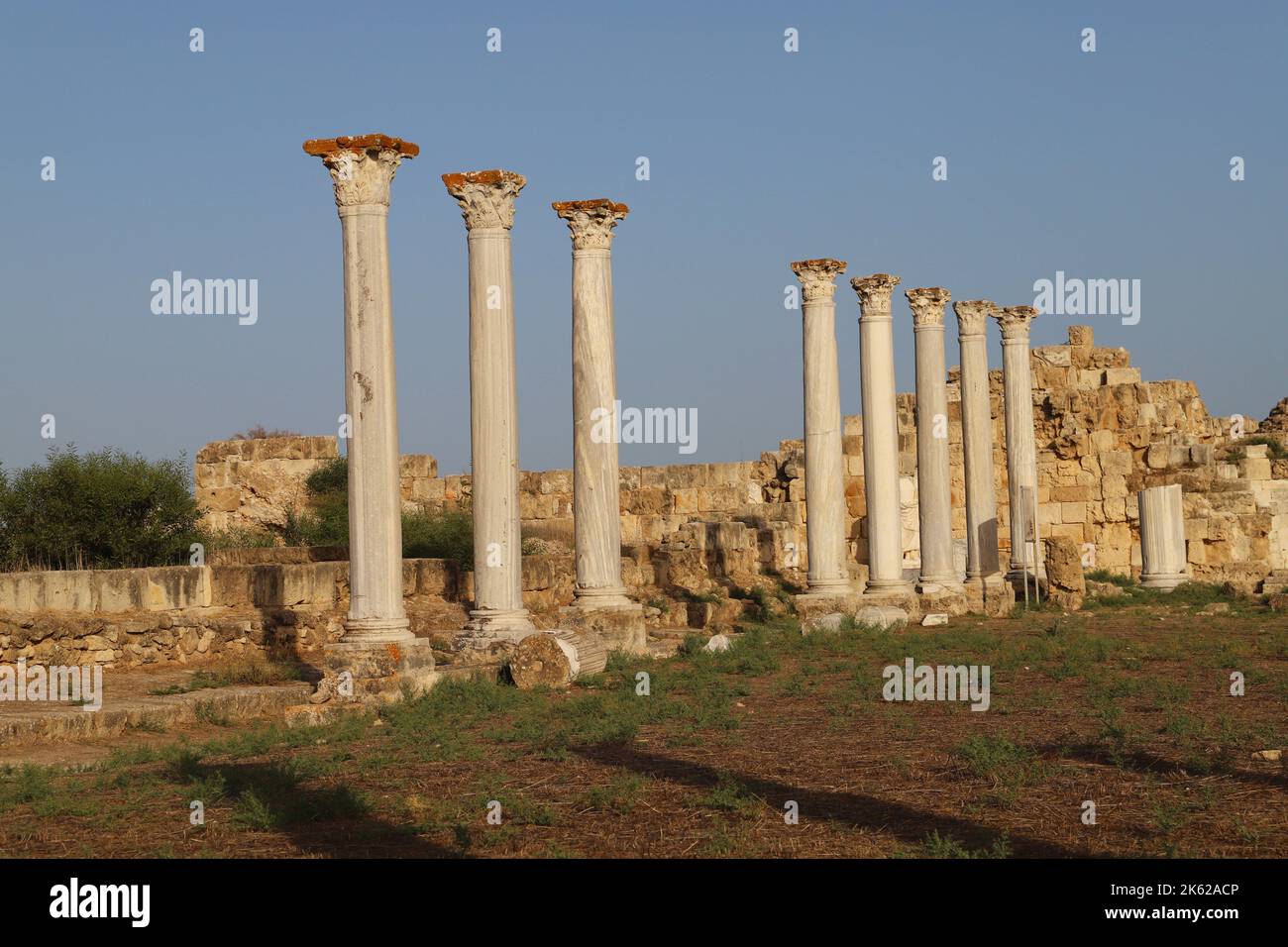 Salamis Roman City near Famagusta (Gazimagusa) Turkish Replublic of ...