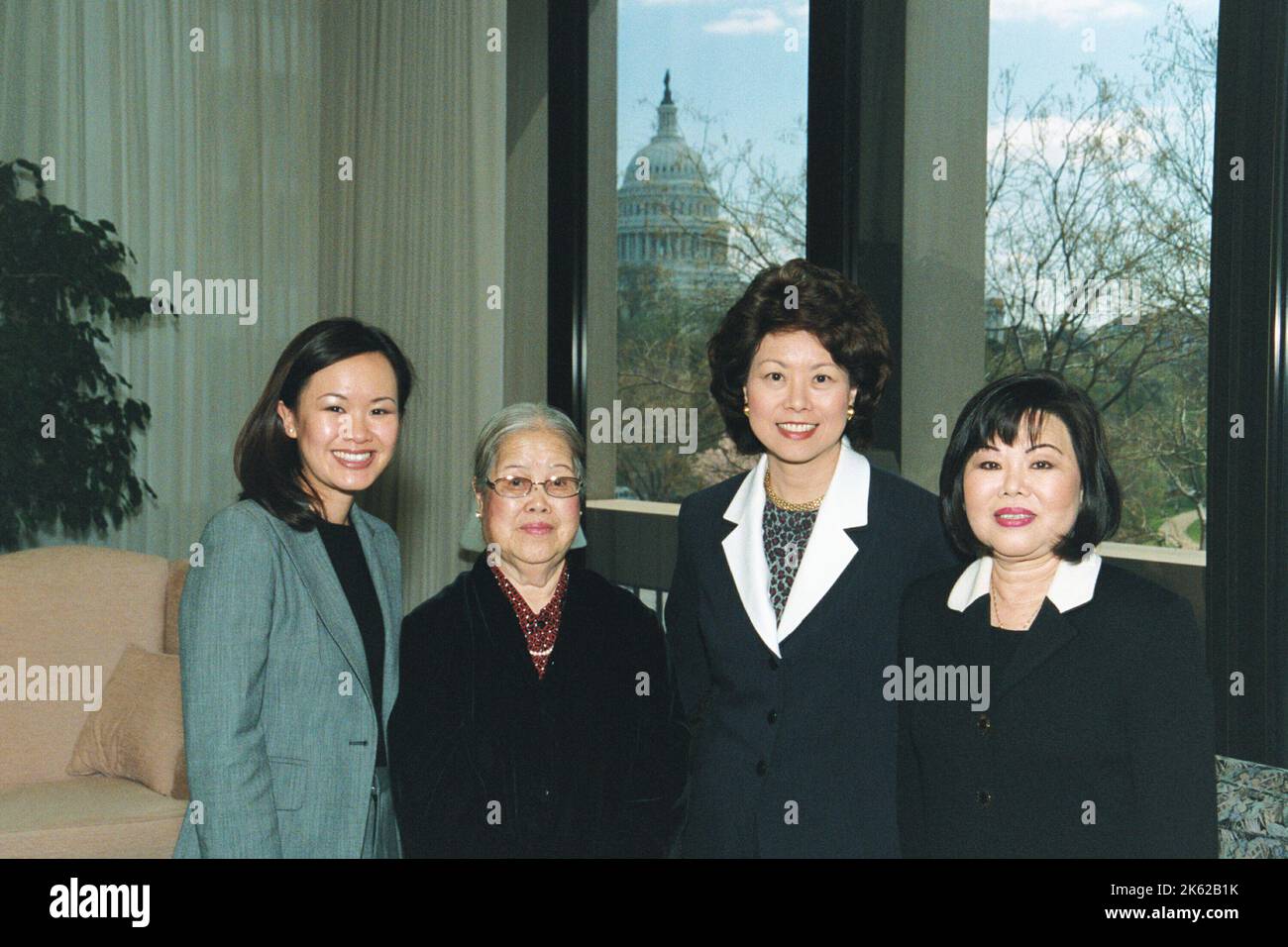 Office of the Secretary - Secretary Elaine Chao with Mina Nguyen and ...