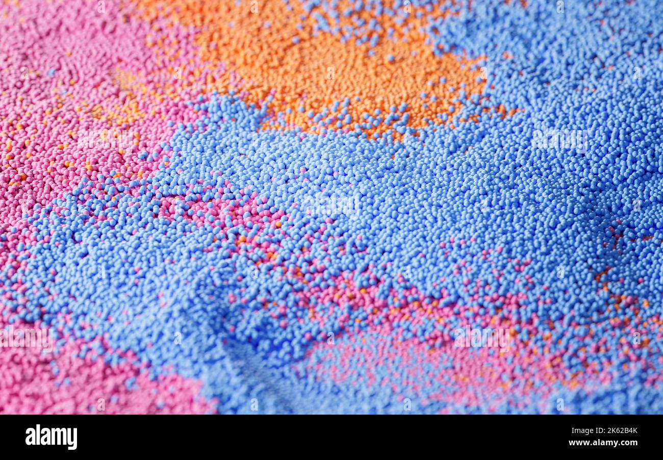 Density balls, abstract geometric background, 3d rendering. Computer ...