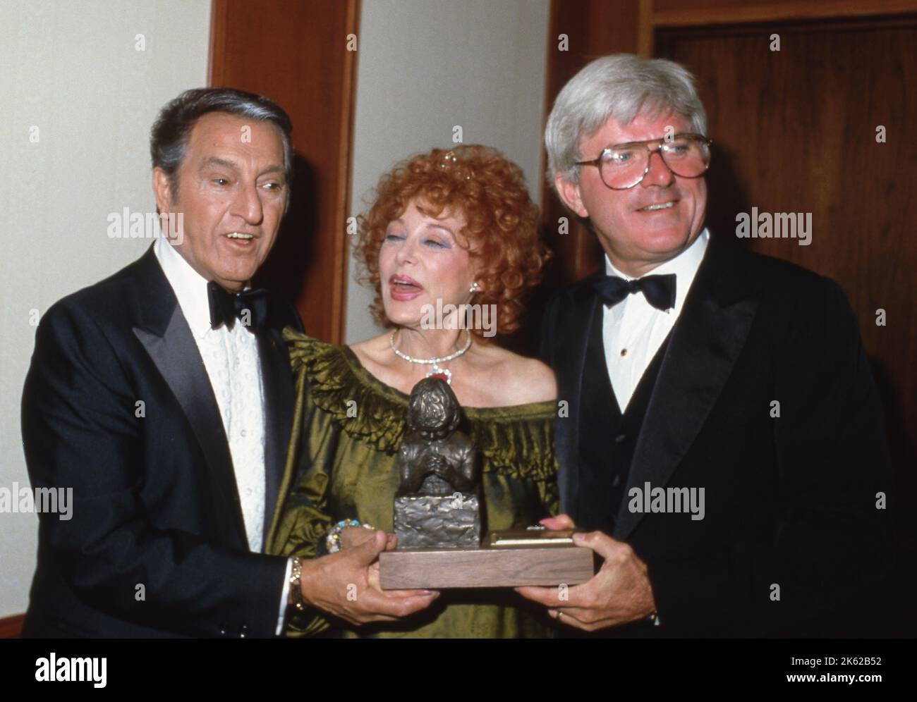 Phil Donahue with Danny Thomas and Rosemarie Thomas Circa 1980's ...