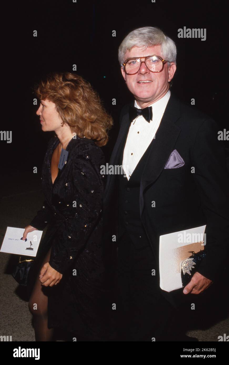 Phil Donahue at the 38th Annual Primetime Emmy Awards on September 21 ...