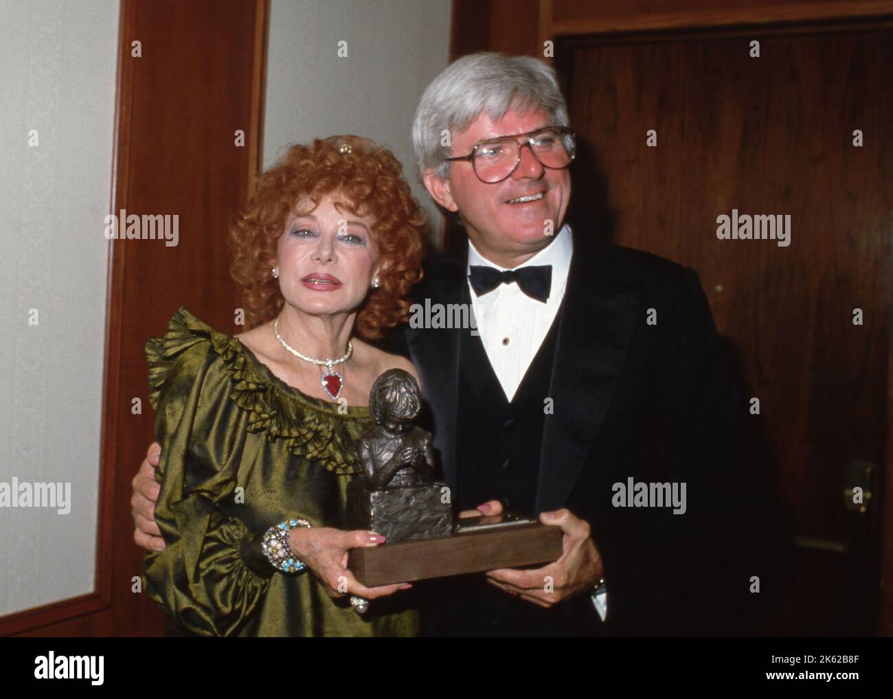 Phil Donahue with Rosemarie Thomas Circa 1980's. Credit: Ralph ...
