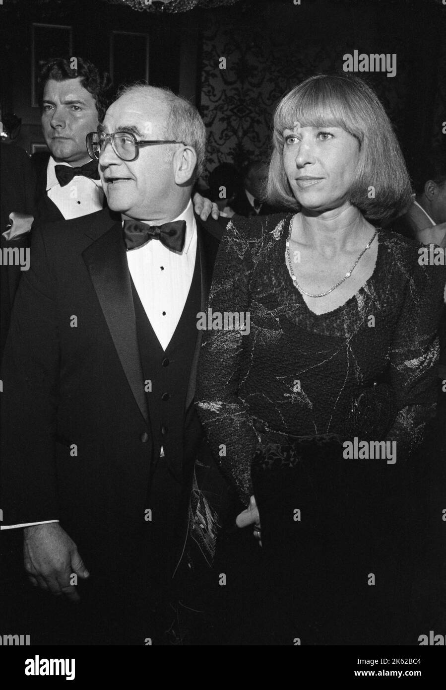 Ed Asner and wife Nancy at the Myasthenia Gravis Foundation Dinner ...