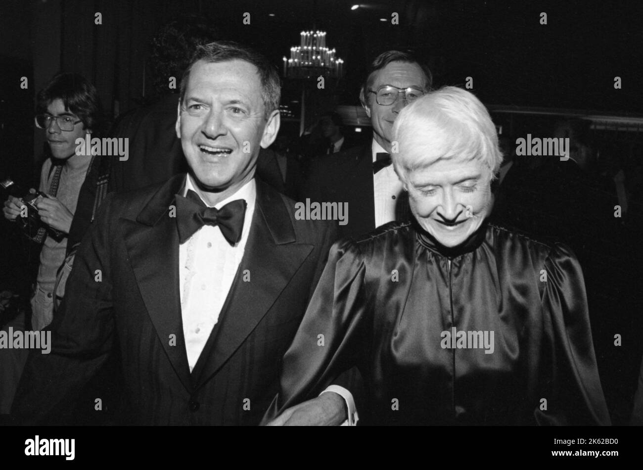 Tony Randall and wife Flo at the Myasthenia Gravis Foundation Dinner ...