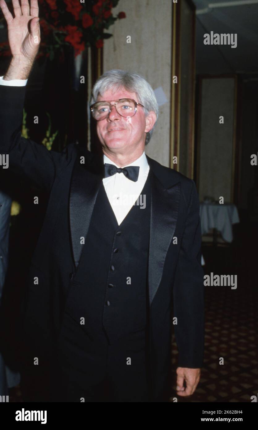 Phil Donahue Circa 1980's Credit: Ralph Dominguez/MediaPunch Stock ...