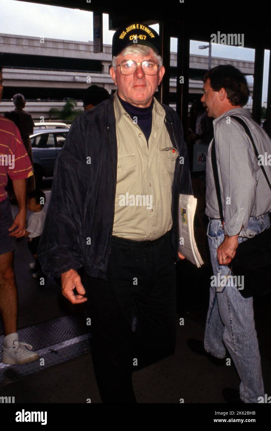 Phil Donahue Circa 1990's . Credit: Ralph Dominguez/MediaPunch Stock ...