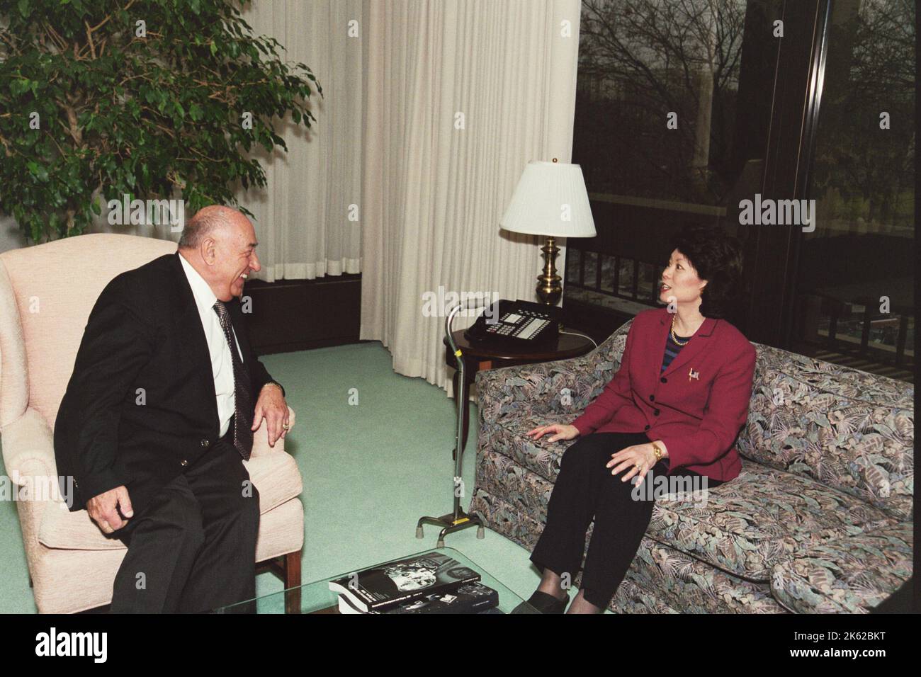 Office of the Secretary - Secretary Elaine Chao Meeting Ken Behring of ...