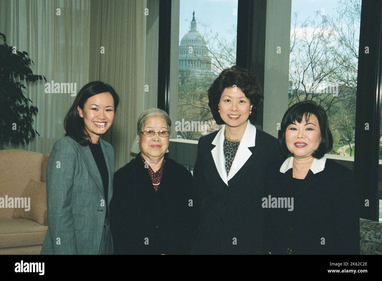 Office of the Secretary - Secretary Elaine Chao with Mina Nguyen and ...