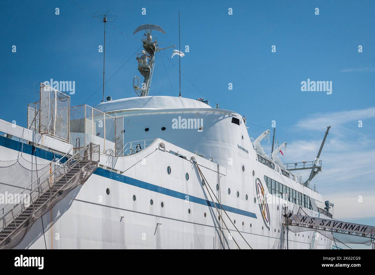 Welcome Aboard the N.S. Savannah, Pier 13, Baltimore Harbor, Maryland ...