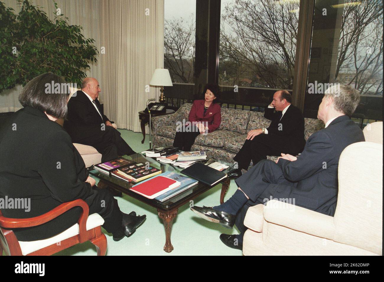 Office of the Secretary - Secretary Elaine Chao Meeting Ken Behring of ...