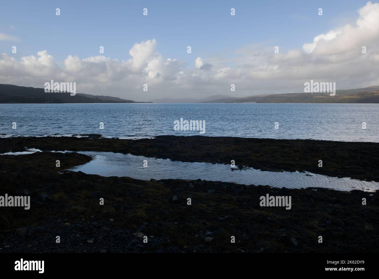 Sound of Mull from Salen, Isle of Mull, Scotland, UK Stock Photo - Alamy