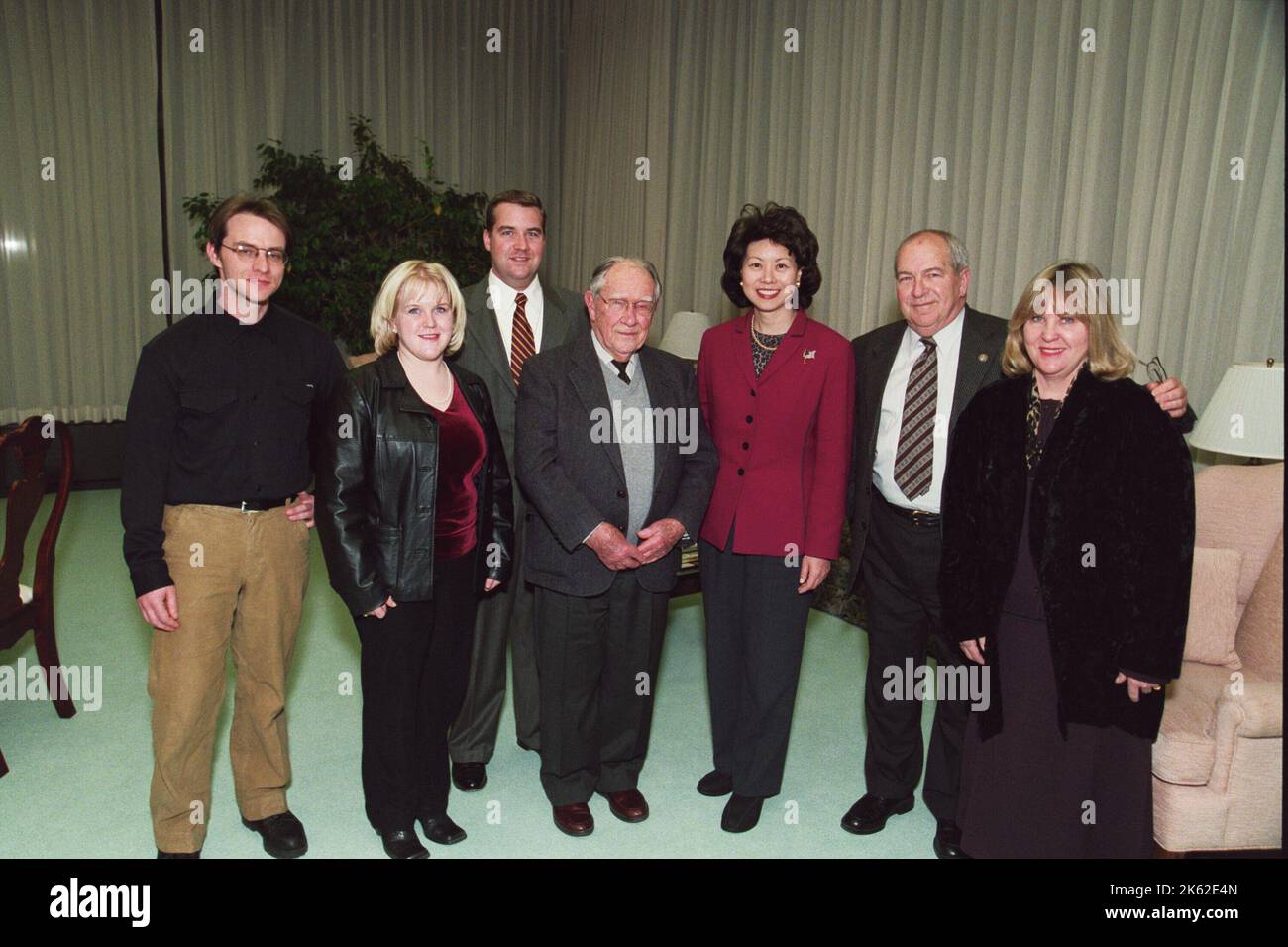 Office of the Secretary - Secretary Elaine Chao with Sean Redmond and ...