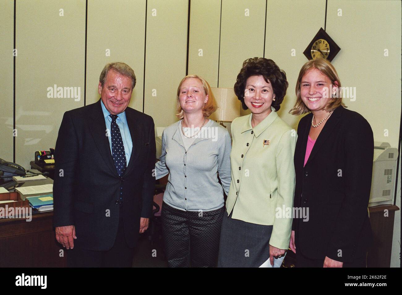 Office of the Secretary - Secretary Elaine Chao with Cong Norwood and ...