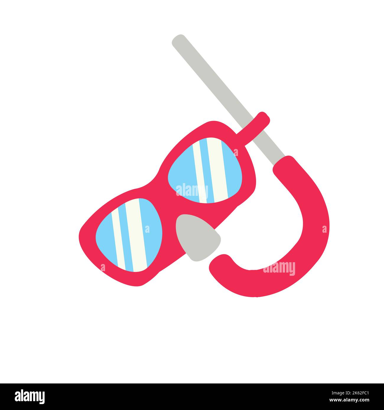 cute of goggles on cartoon version,vector illustration Stock Vector ...