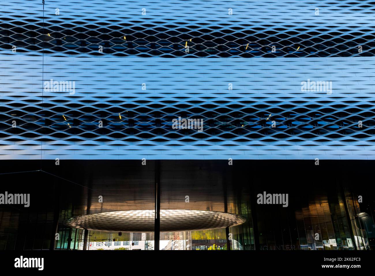 Messe Hall by architects Herzog & de Meuron, Basel. Canton of Basel ...