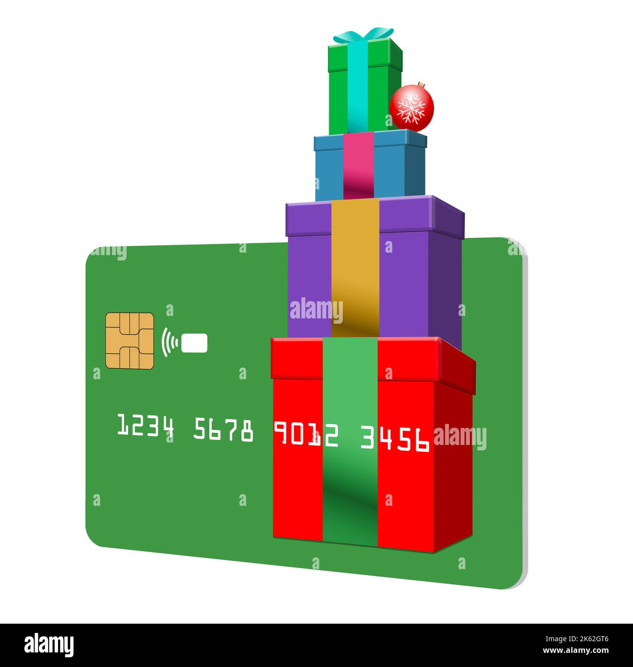 This is a holiday season gift card with a Christmas, winter, design. It ...