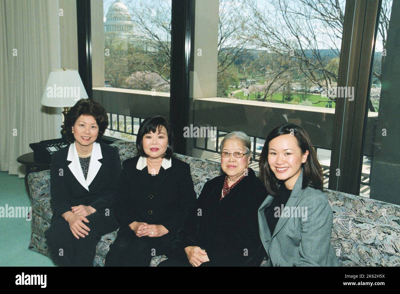 Office of the Secretary - Secretary Elaine Chao with Mina Nguyen and ...