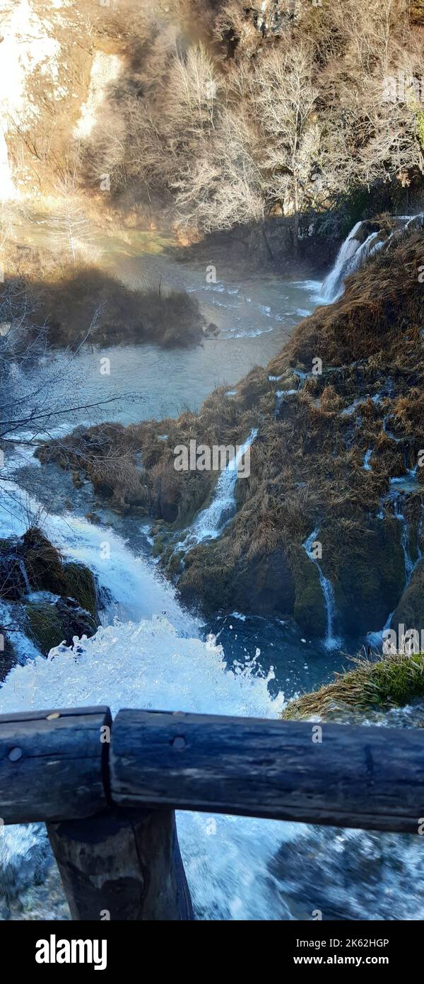 A low angle shot of a flowing water in the river Stock Photo - Alamy
