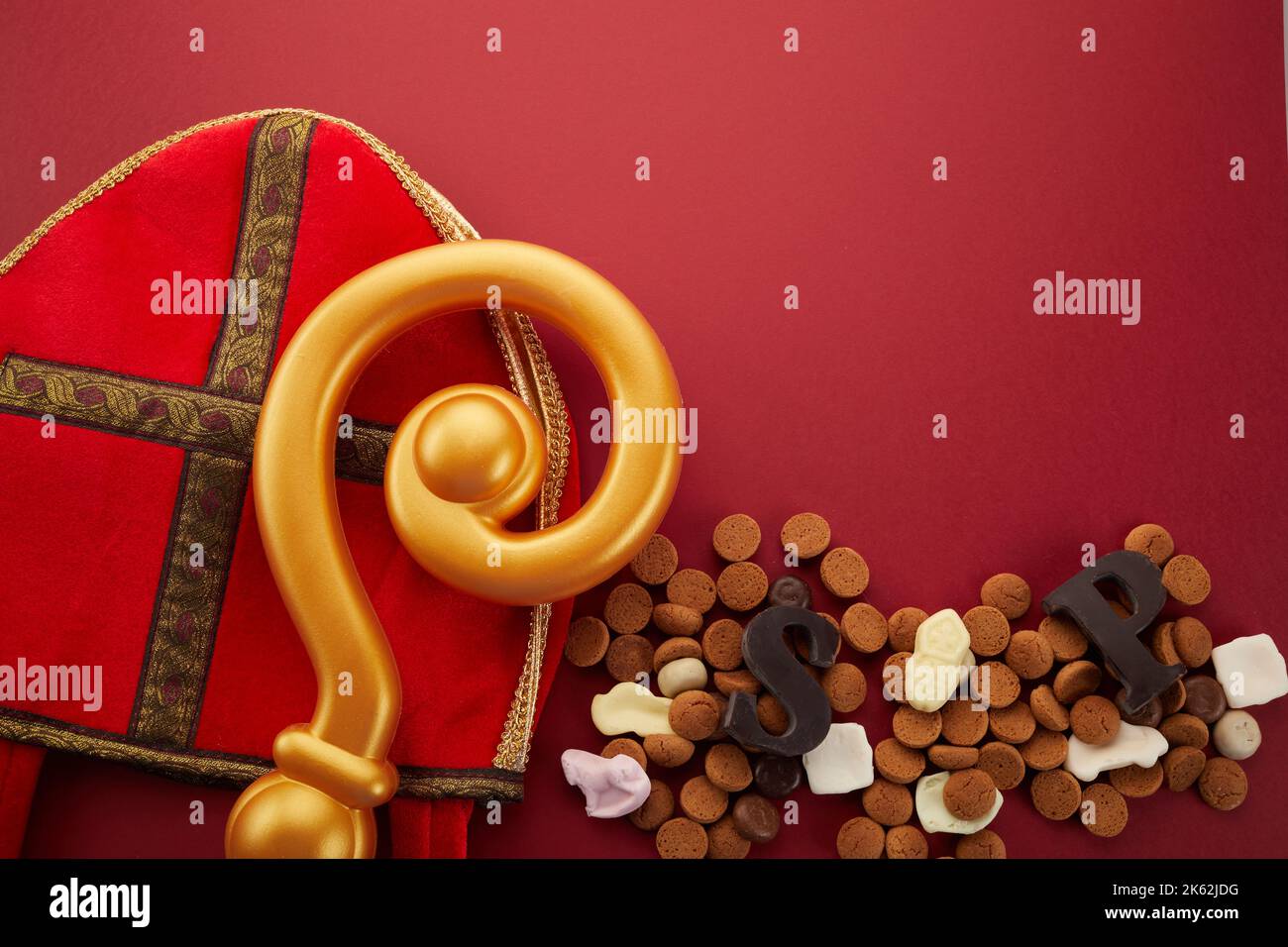Sinterklaas - St.Nicholas day in December. Children holiday in ...