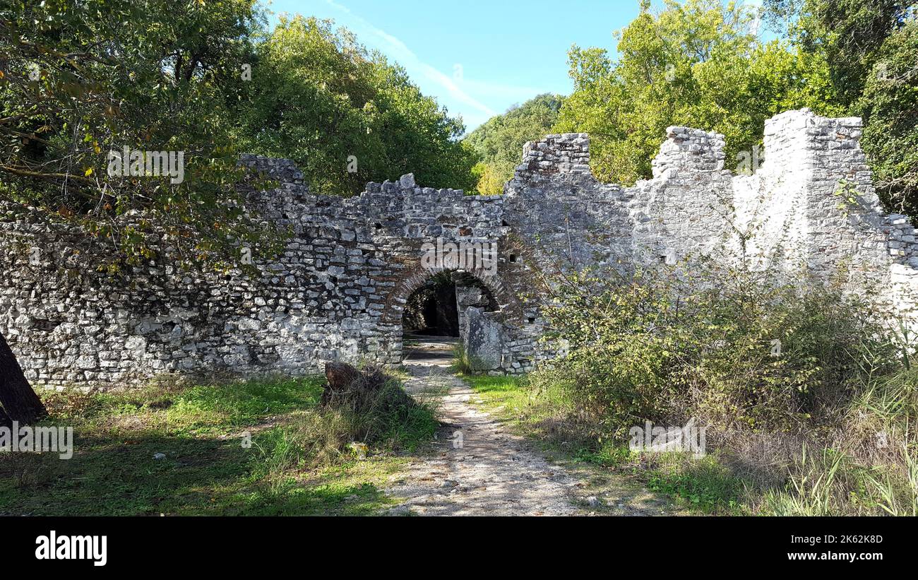 Butrint National Park is a protected natural area, it includes the ...