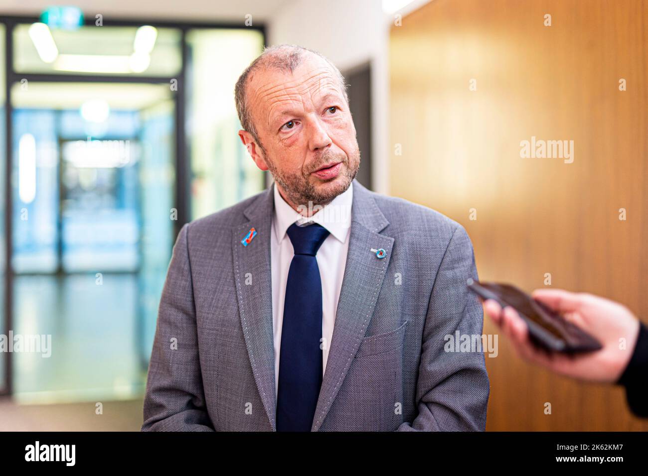 Hanover, Germany. 11th Oct, 2022. Stefan Marzischewski-Drewes (AfD ...