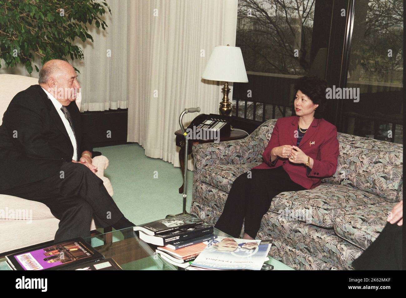 Office of the Secretary - Secretary Elaine Chao Meeting Ken Behring of ...
