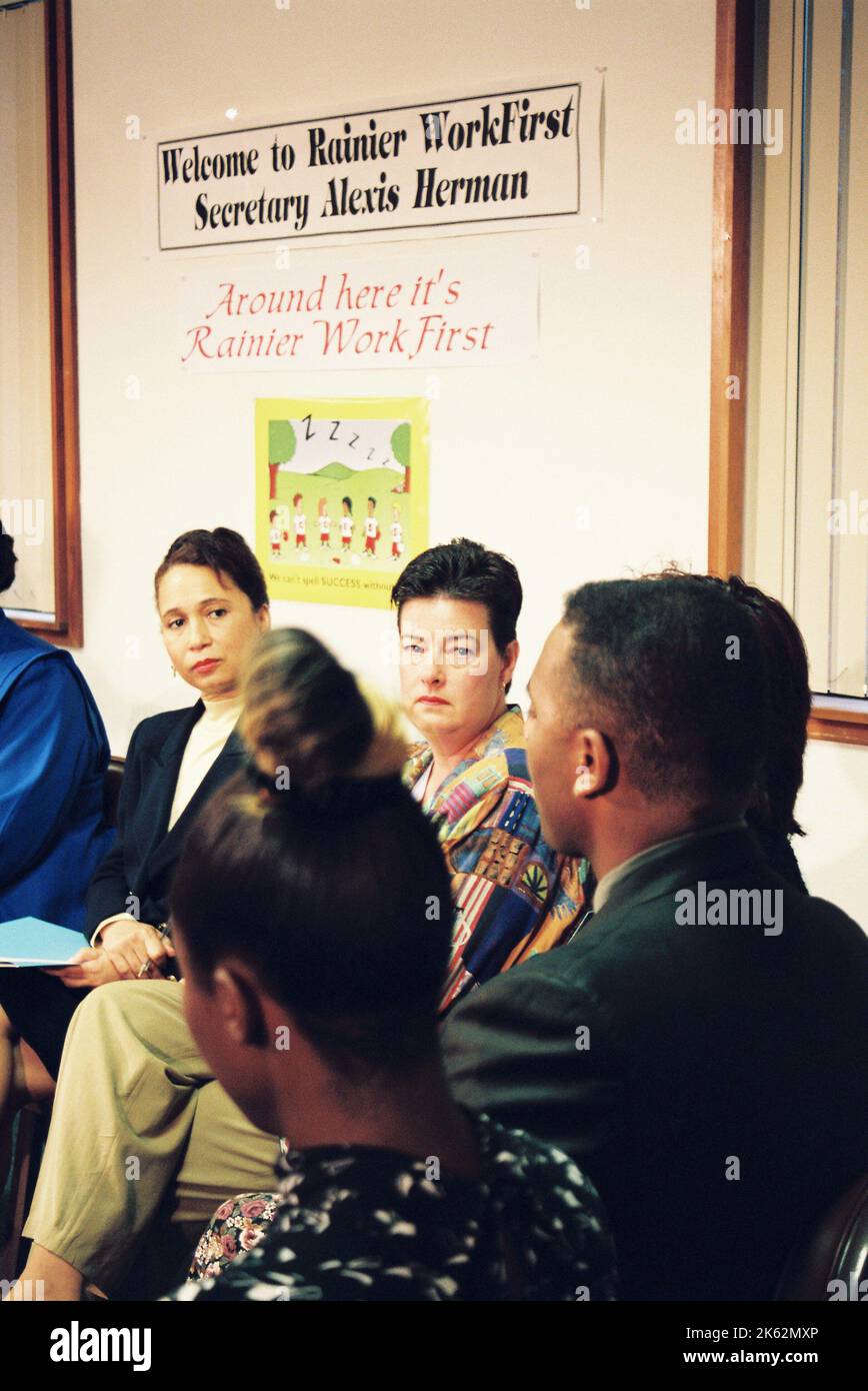 Office of the Secretary - Secretary Alexis Herman in Seattle ...